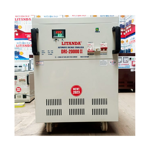 Ổn Áp Lioa Litanda 20KVA Dải 90V-250V DRI-20000 II 20KW 20Kg
